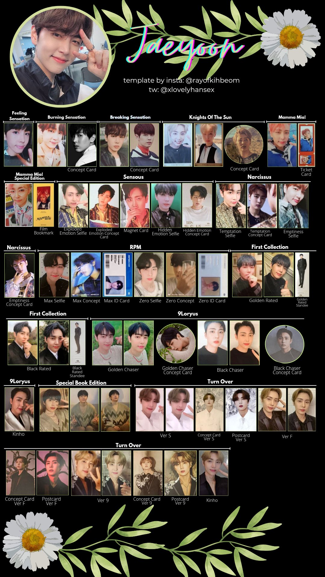 🌌Kim♡SF9 on Twitter: "Do you have an updated template for Jaeyoon? 😊 🏷 PC template, Jaeyoon ...