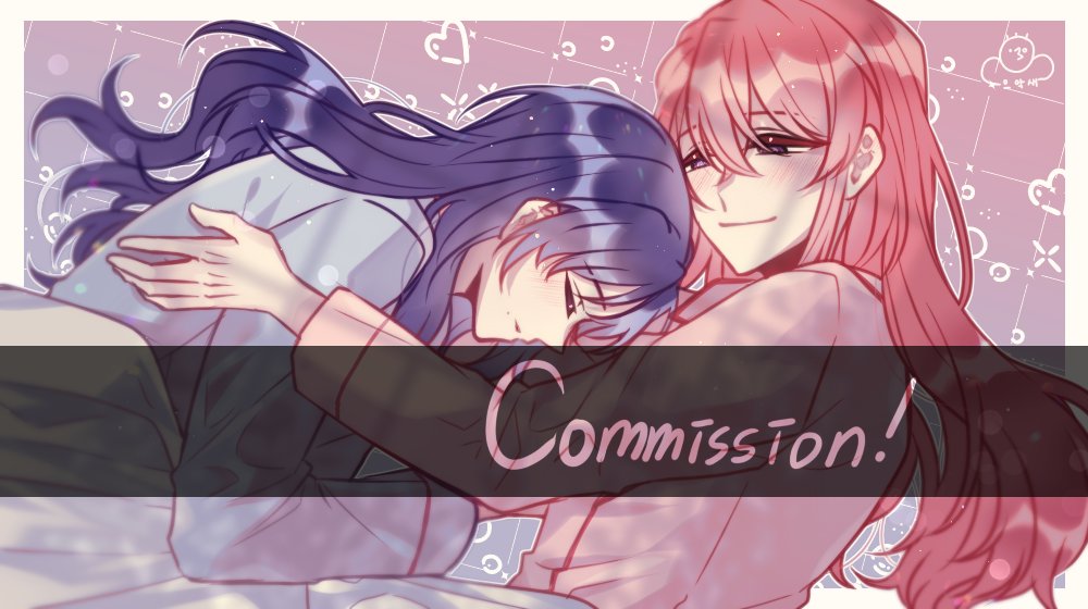 극악무도한 컴션주 | 으악새 on Twitter: "💙후레야매 커미션 작업완료!…