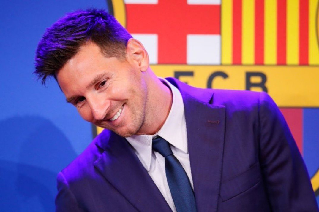 Lionel Messi Smile