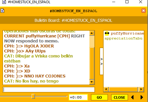 Homestuck Pesterchum