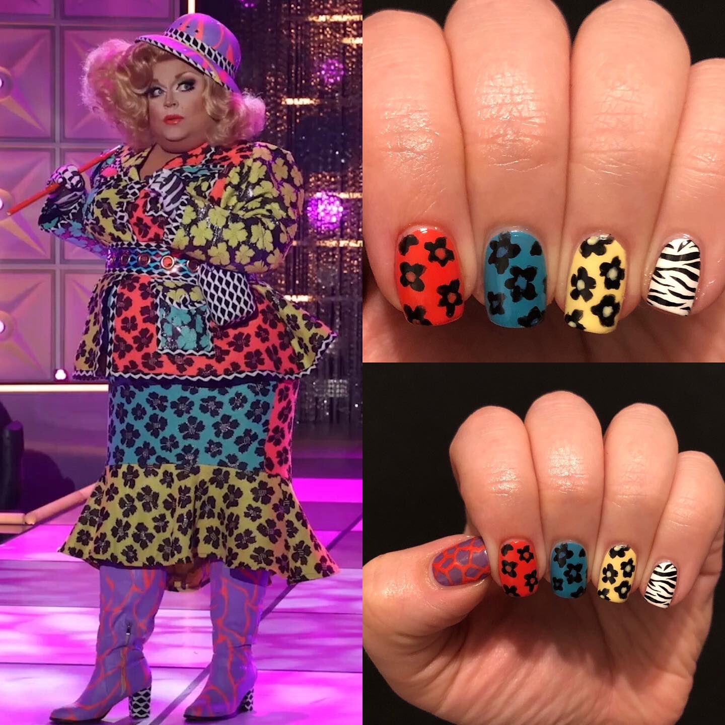 Nail Art Drag Racing