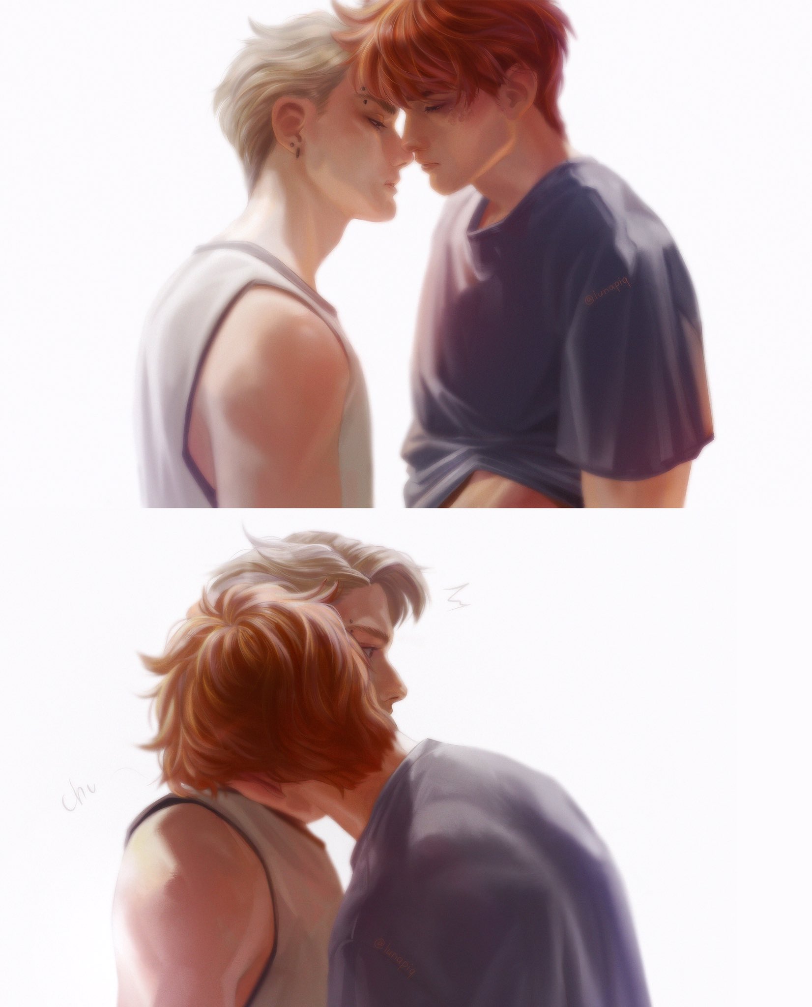 lunapiq on Twitter: "Пусть это тоже здесь будет ️‍🩹 Погибаю от тактильных деталей во время ...