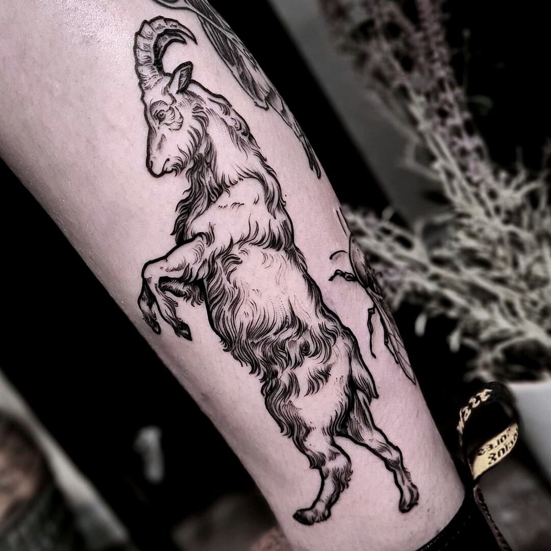 Goat Hand Tattoos 95 Cute Goat Tattoo Ideas everyone will Adore! - Wild ...