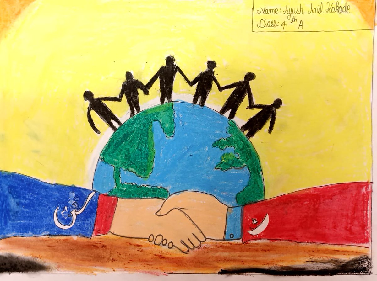 Unity In Diversity Drawing Ideas