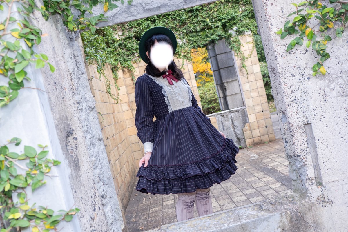 ナギノ🍥 on Twitter: "model: 優さん(@yooooou___yuuu ) OP : Pina sweetcollection Outer, bag: Victorian ...