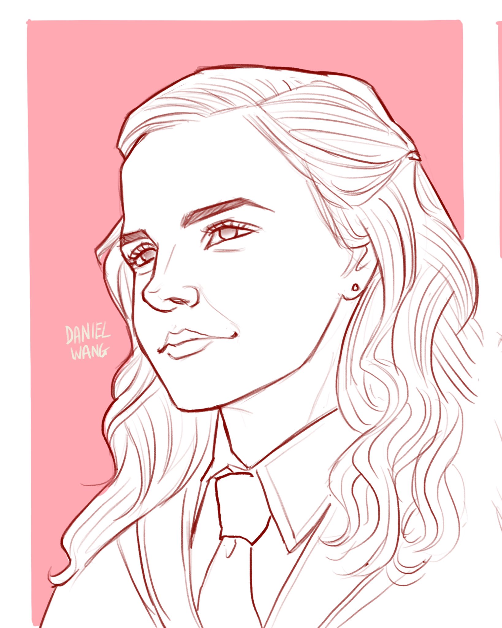Hermione Granger Drawing Step By Step
