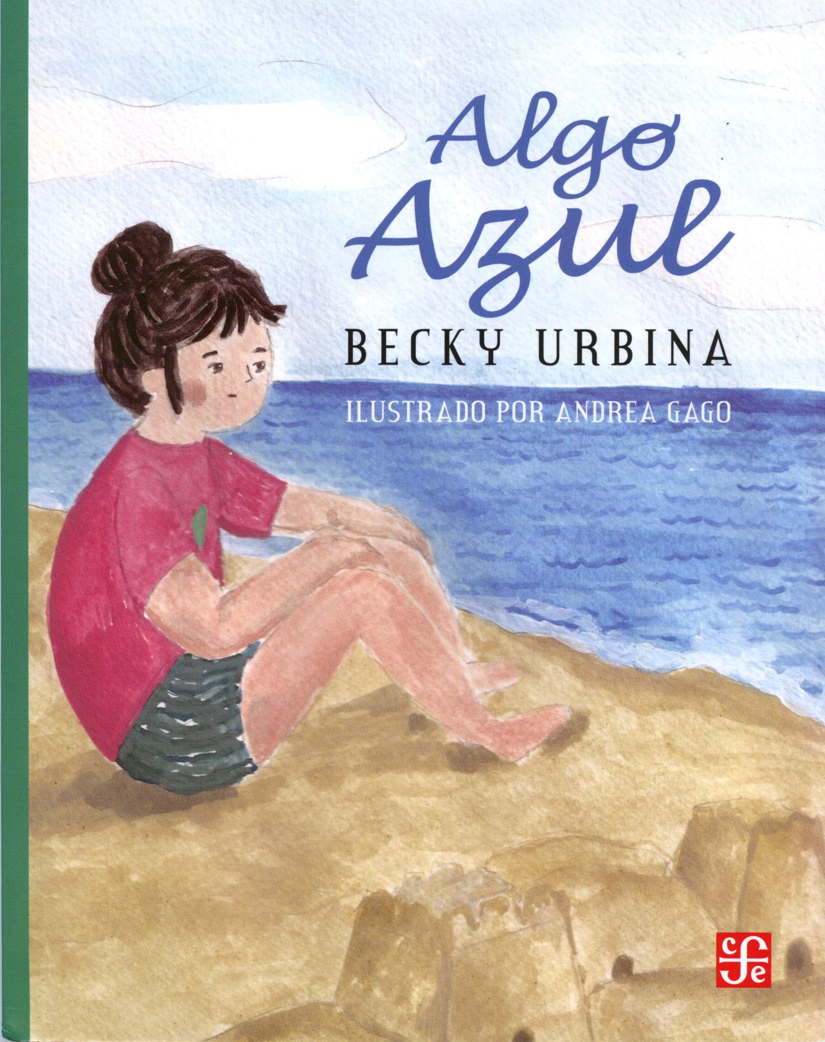 Fundación Cuatrogatos on Twitter: ""Algo azul", novela para niños de Becky Urbina con ...