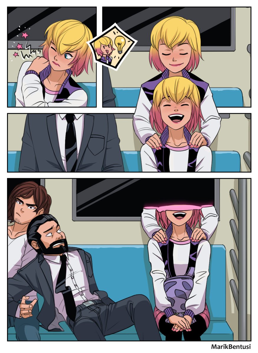 「Gwenpool | Always fun to draw what her powers may look like 」Marik ...