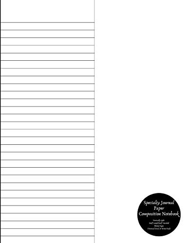 Blank Composition Notebook Page