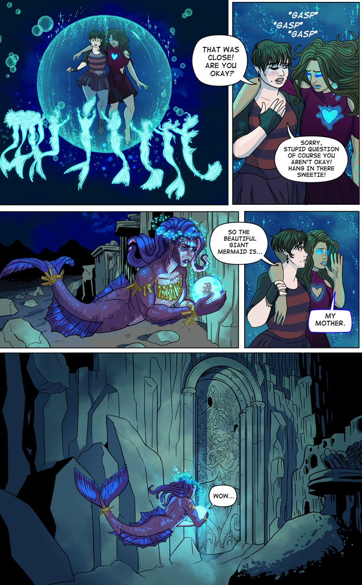 「i like how this panel looks right now before i do other stuf」Jessi "READ MY COMIC" Sheronの漫画