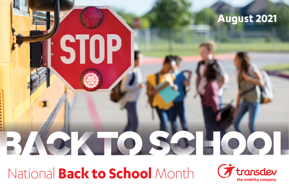 TransdevNA on Twitter: "August is National Back to School Month which ...