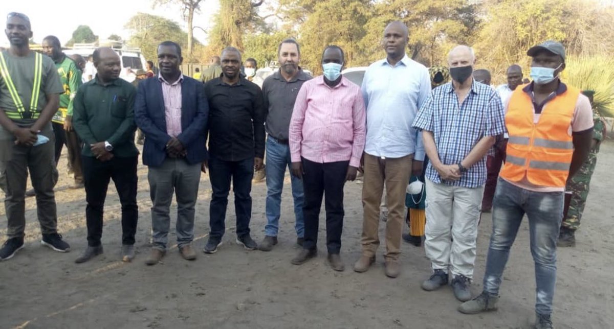 Tanzanian Minister of Mines, Hon Doto Biteko (4th R) visited Rukwa to ...