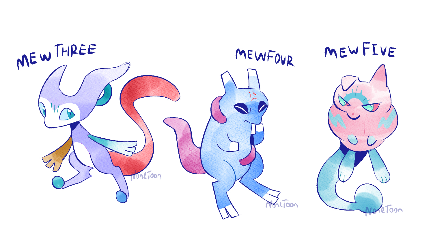 Mewfour Pokemon