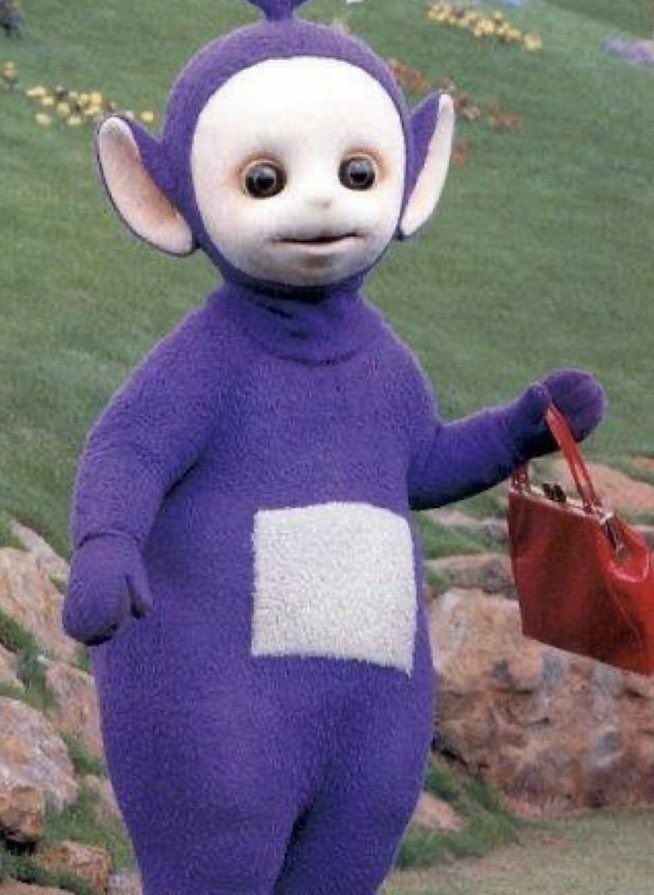 Teletubbies Tinky Winky Bag