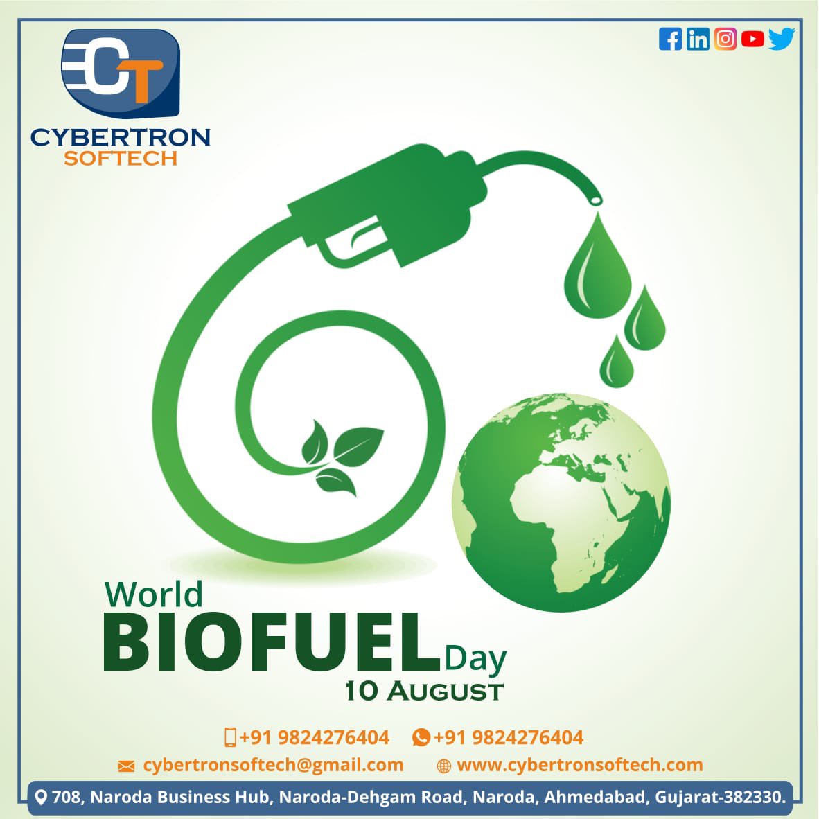 Cybertron Softech LLP on Twitter: ""Biofuels are the future of energy in this nation and around ...