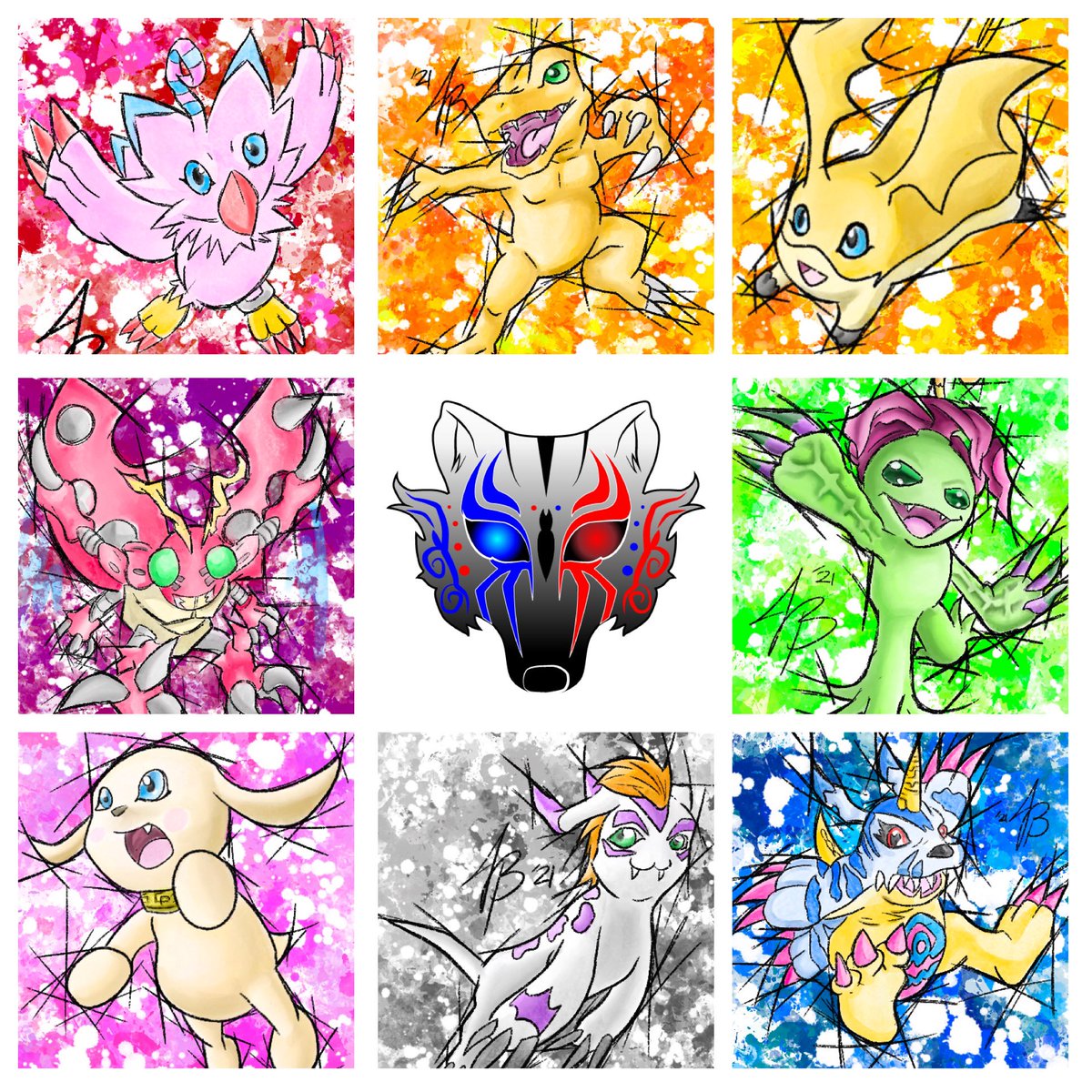 Biyomon Evolution Chart