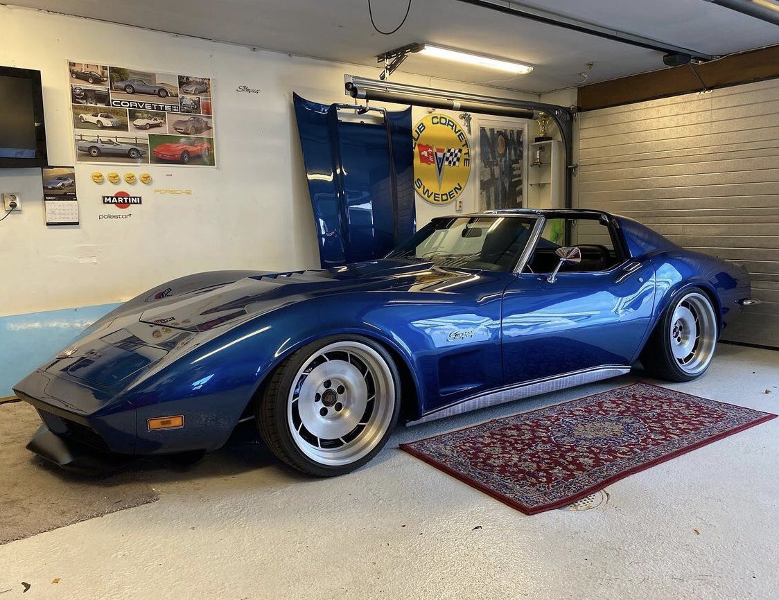 Stanced C3 Corvette