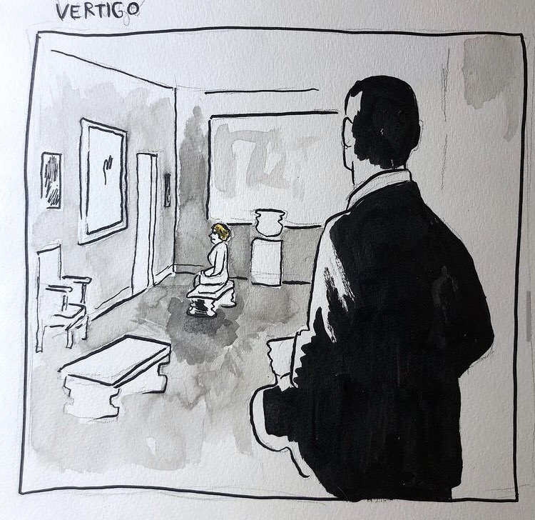 「Museum scene from Vertigo comic: a thread 」 Britney Spear Platform ...