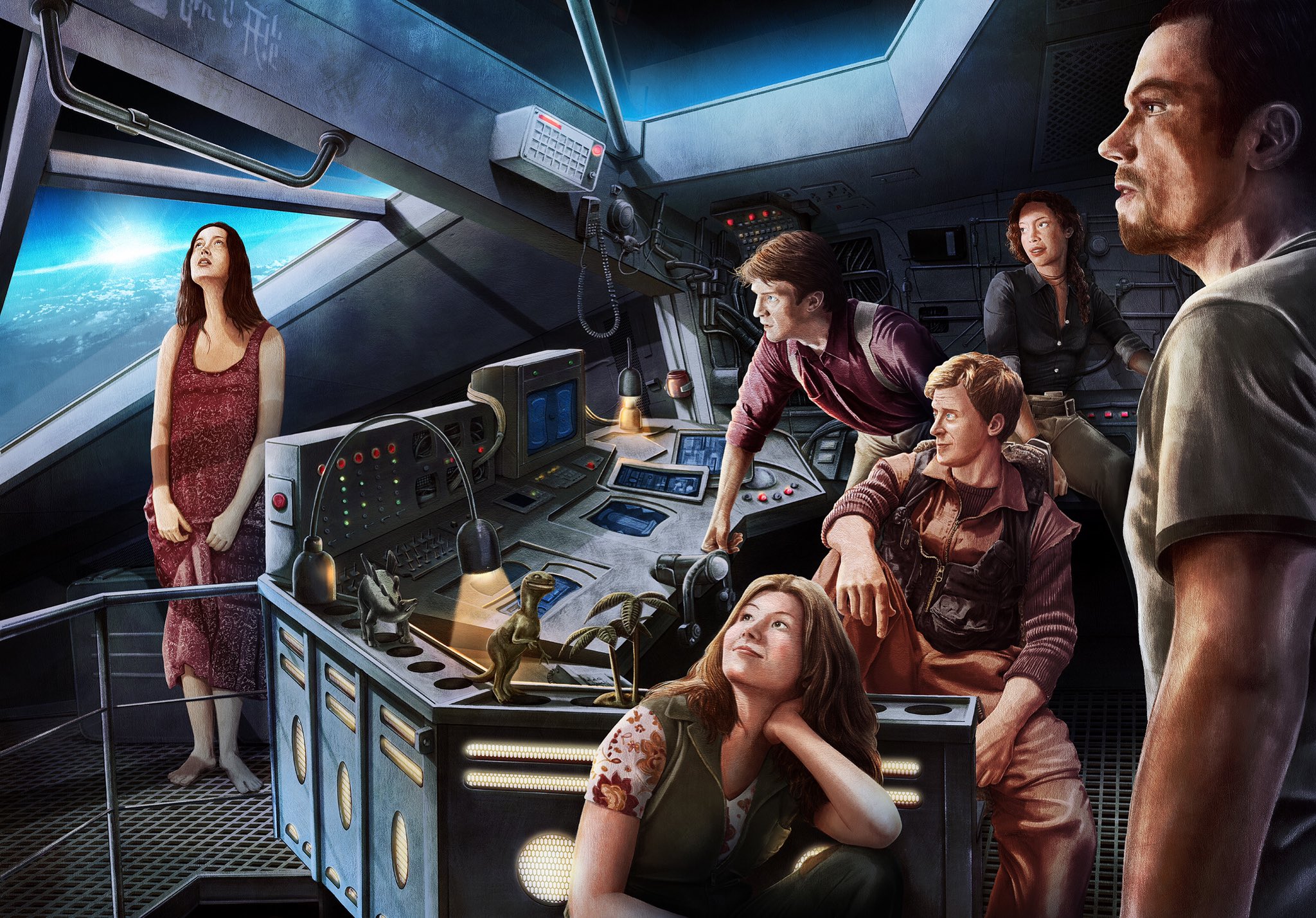 Firefly Serenity Cockpit