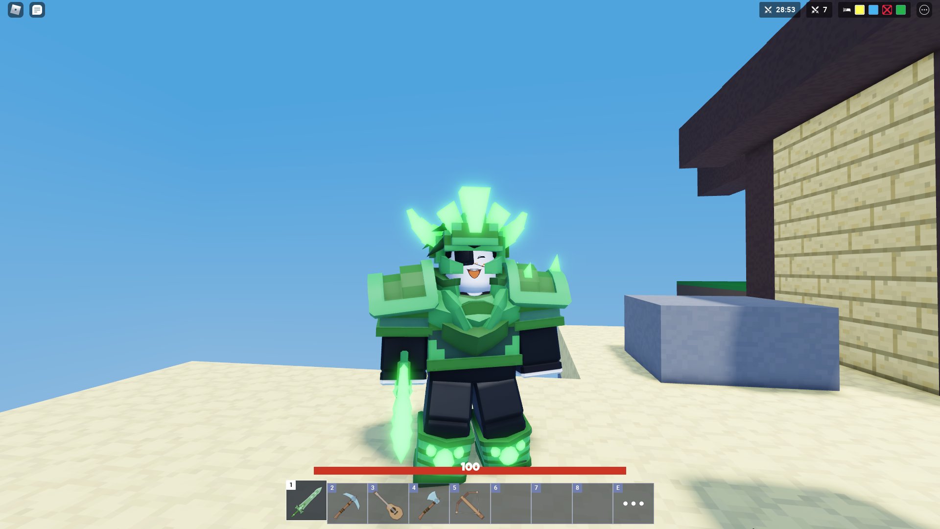 Minecraft Emerald Armor Skin