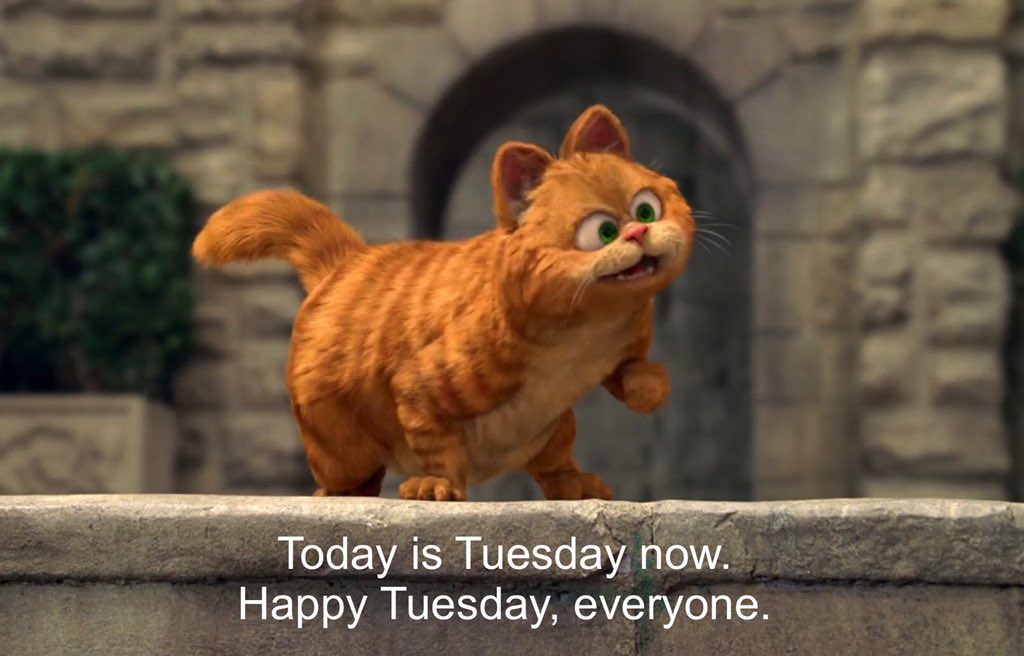 Garfield Tuesday