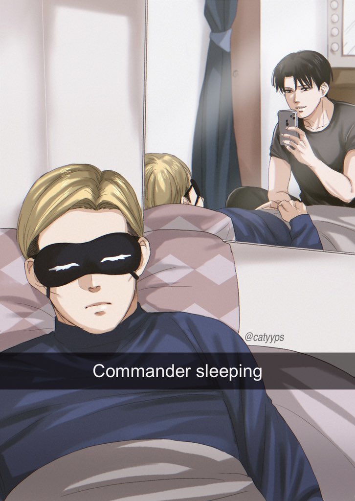 Catyyps ||Commission OPEN|| on Twitter: "Actor au throwback the commander sleeps before he dies ...