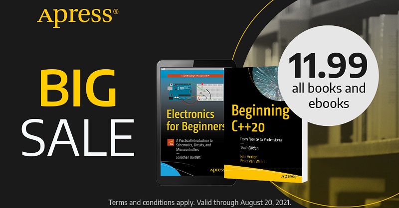 Apress on Twitter: "All #Apress books & eBooks are just 11.99 each ...