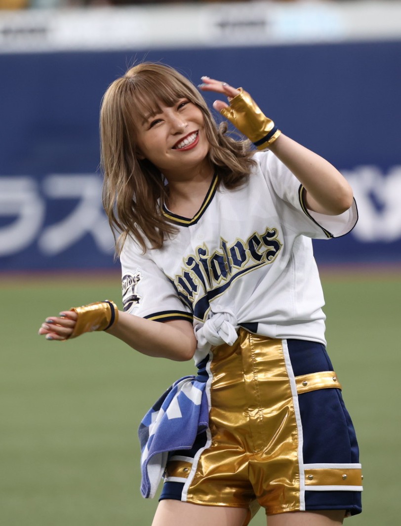 yamachan上新庄 on Twitter: "BsGirls SAYAKAちゃん☺️ 2021/8/9 @SAYAKA_BsGirls #Bs2021 #オリックス #BsGirls # ...