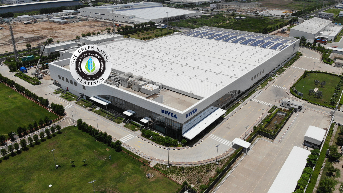 Indian Green Building Council (IGBC) on Twitter: "Nivea India Pvt Ltd - Project Peacock, #Sanand ...