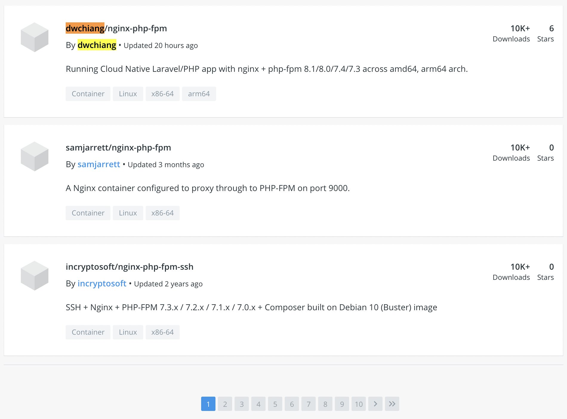 Ernest Chiang On Twitter My Docker Image Built For Php And Laravel For Cloud Native Gets