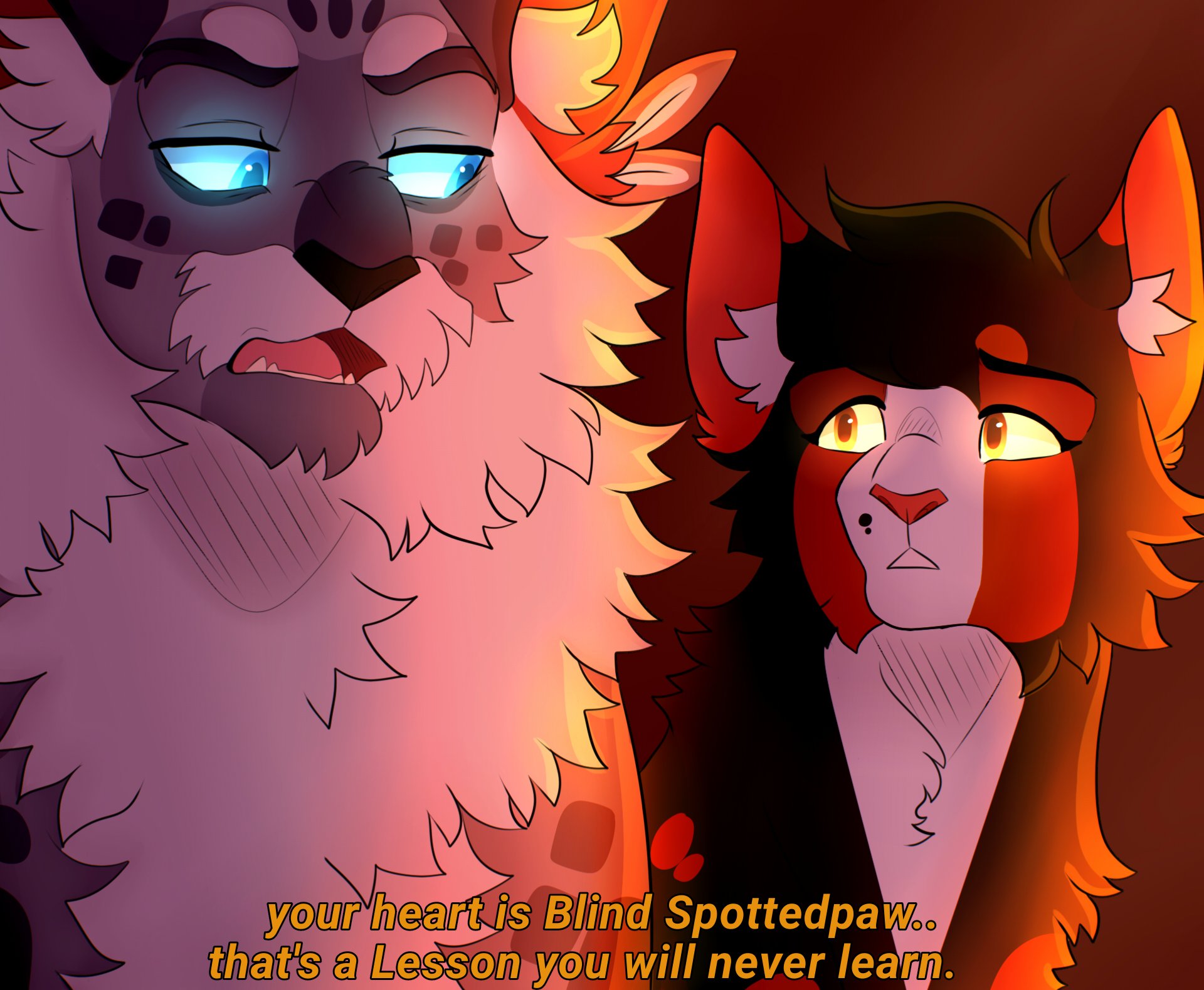 Warrior Cats Spottedleaf X Fireheart
