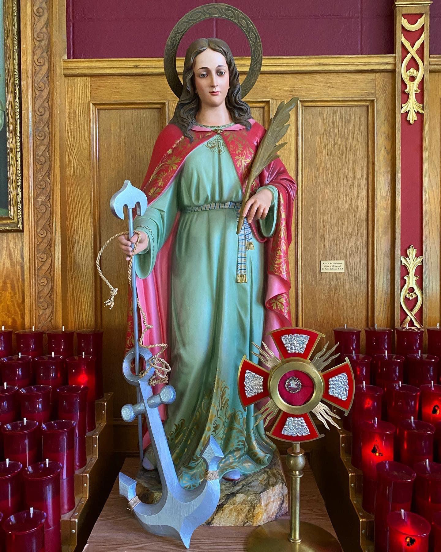 Saint Philomena Statue
