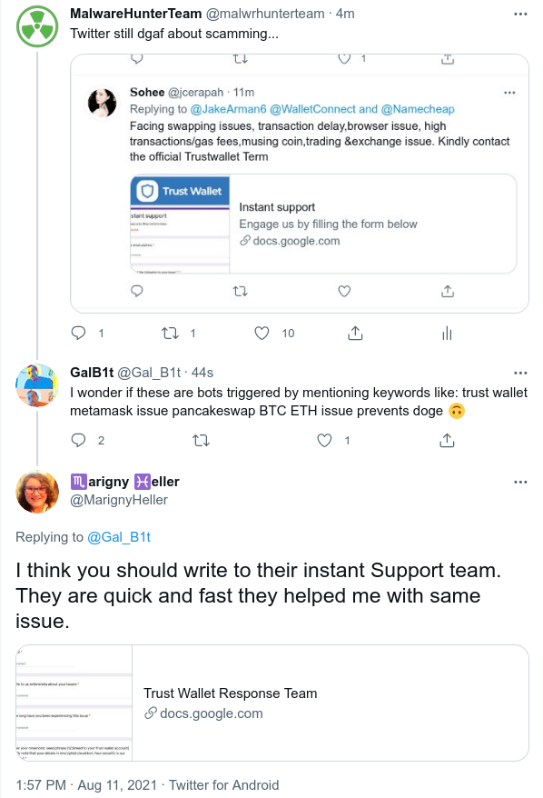 MalwareHunterTeam on Twitter: "Yes... https://t.co/z7PejpXSiZ" / Twitter
