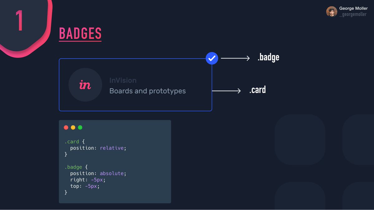 5 common position use cases in CSS 🧵Thread 👇 - Thread from George ...