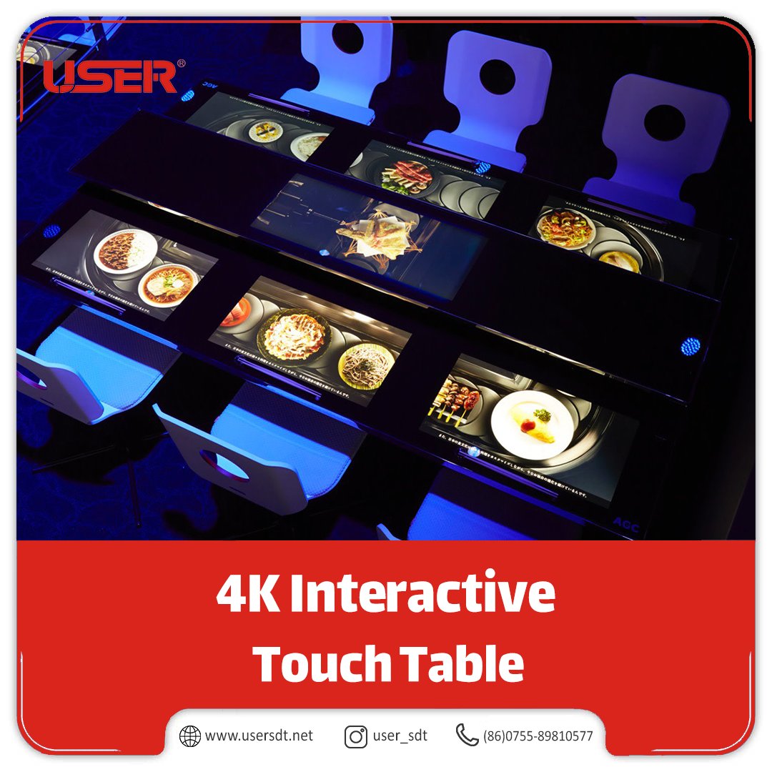 Usersdt on Twitter: " 4K Interactive Touch Table 🔹User 4K Interactive Touch Table is an ultra ...