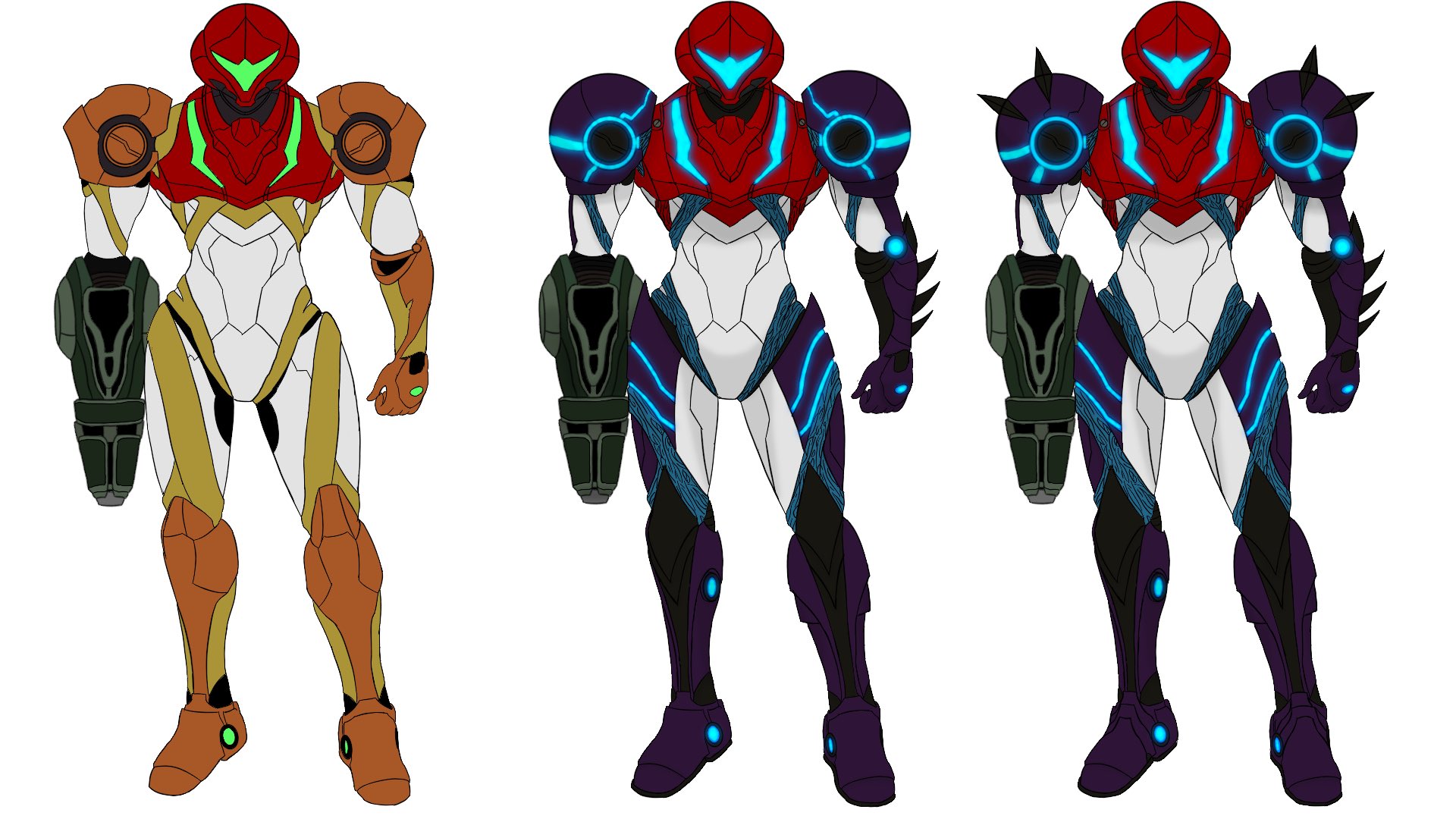 Samus Varia Suit Concept Art