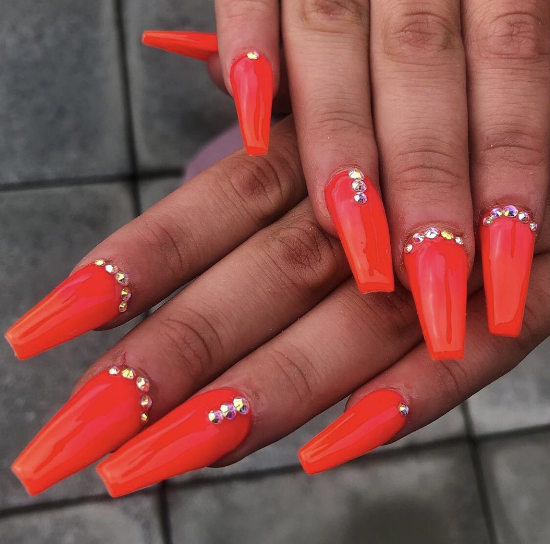 Red Ombre Nails With Diamonds How To Add Glam To Your Look