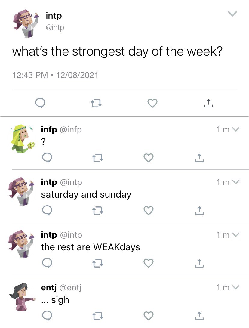 Incorrect Mbti On Twitter In 2021 Mbti Relationships Infp