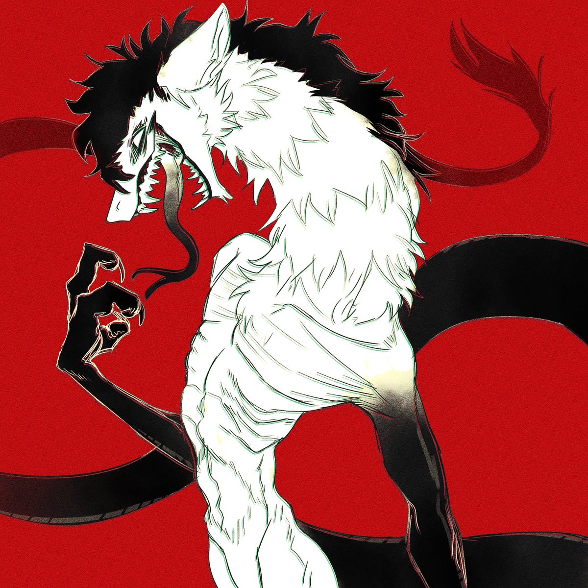 「FURSONA APPRECIATION POST Cryptids just hits bETTER CAREFU」J H I N 🫀の漫画