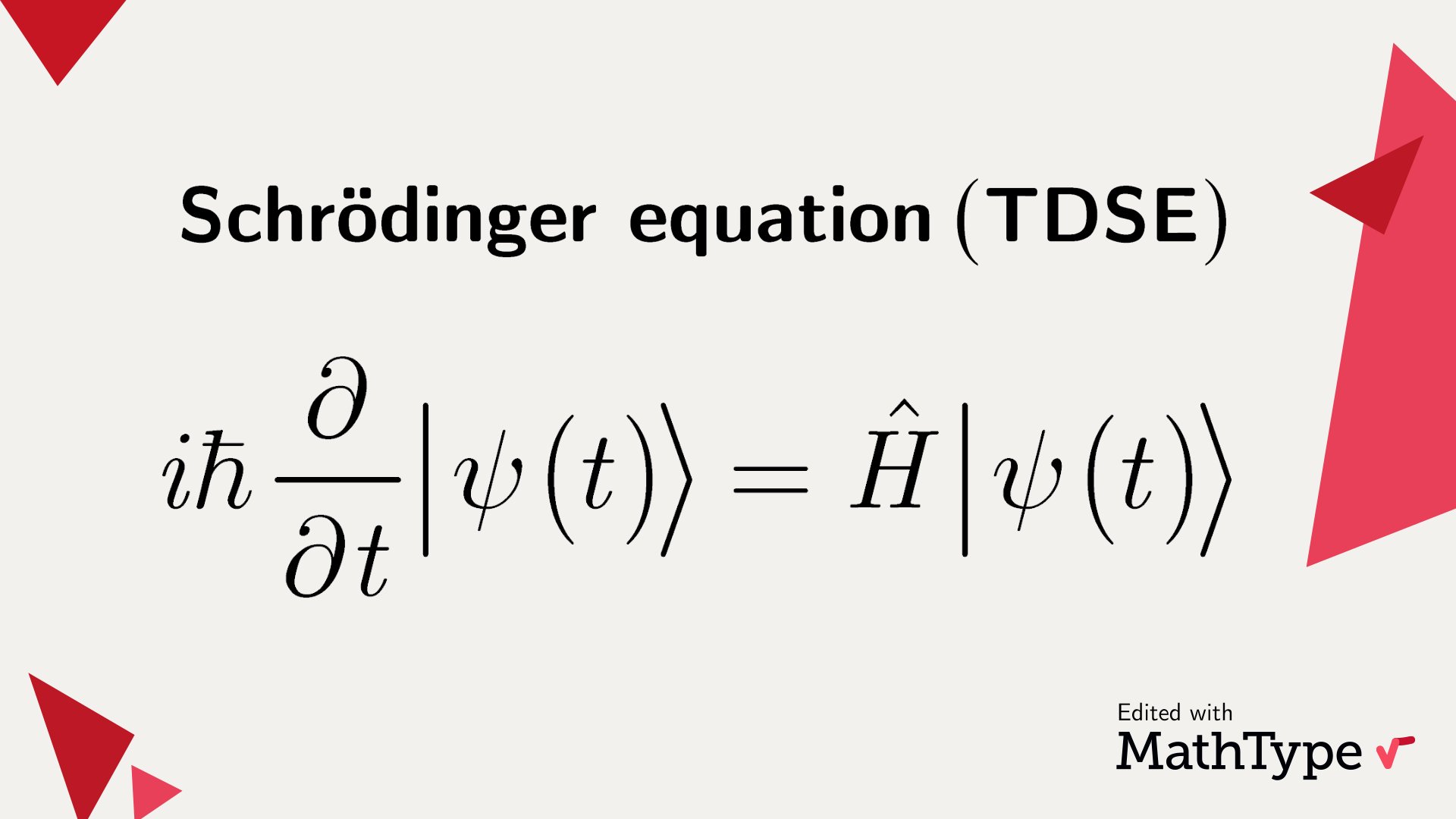 Schrodinger Equation Wallpaper