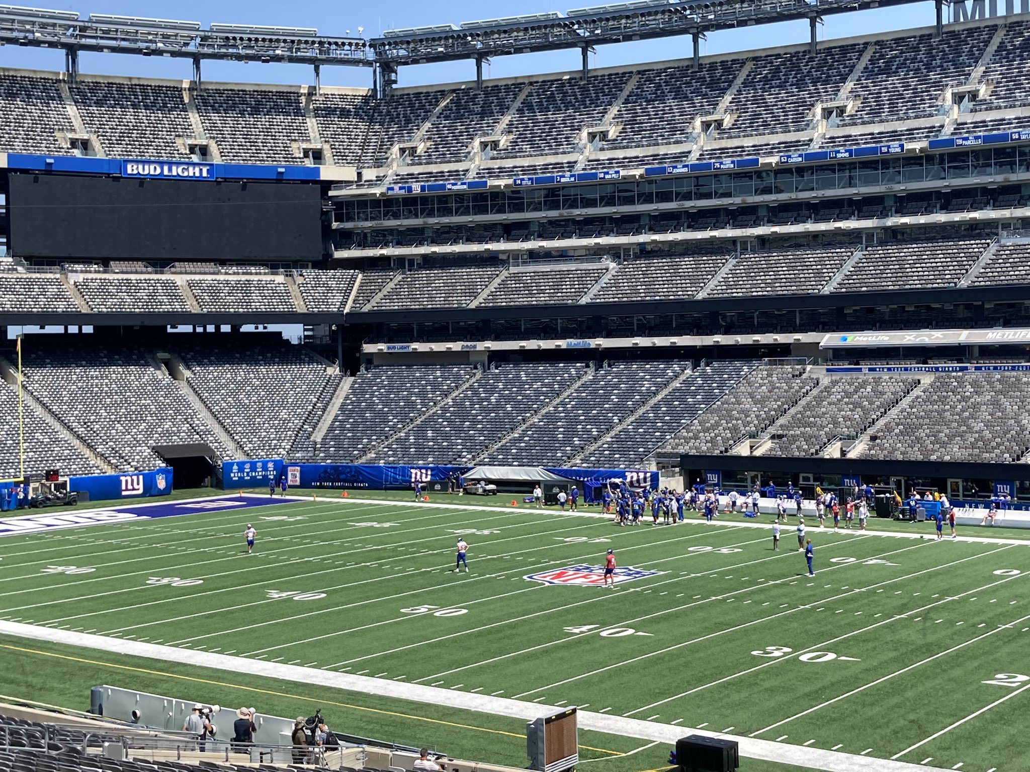 Metlife Stadium Super Bowl Field