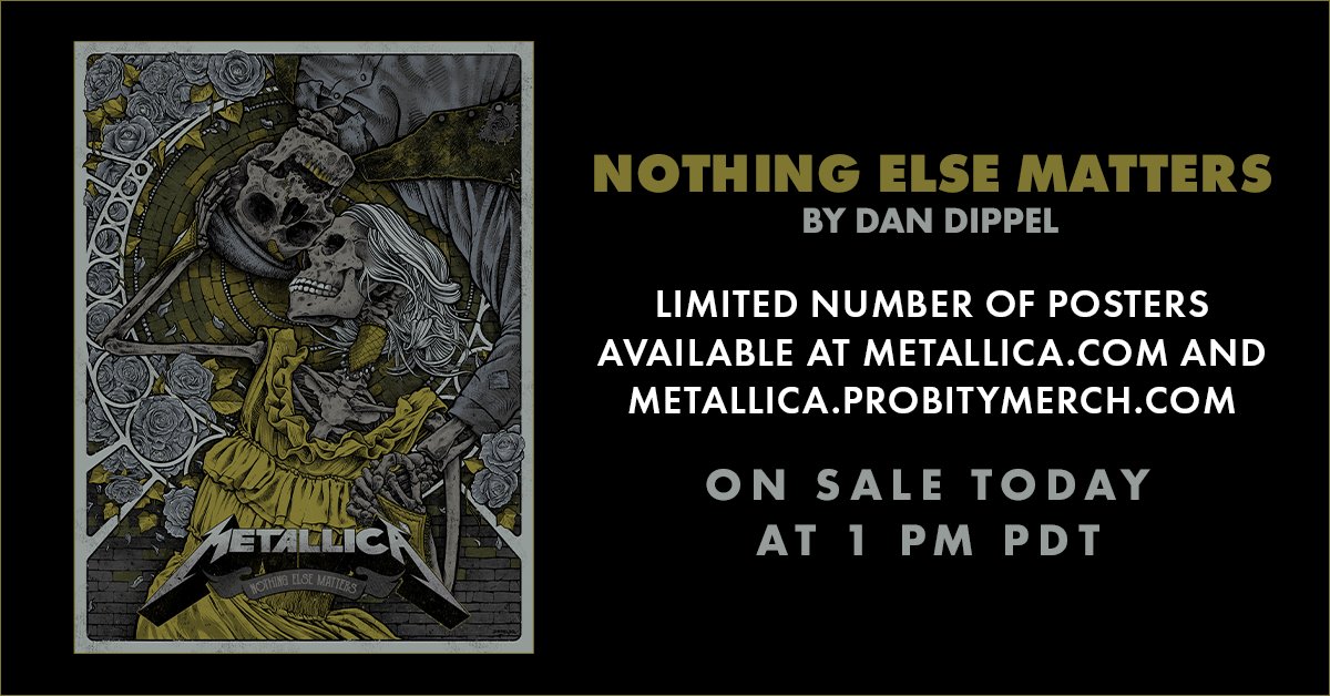 Nothing Else Matters Metallica Album Cover