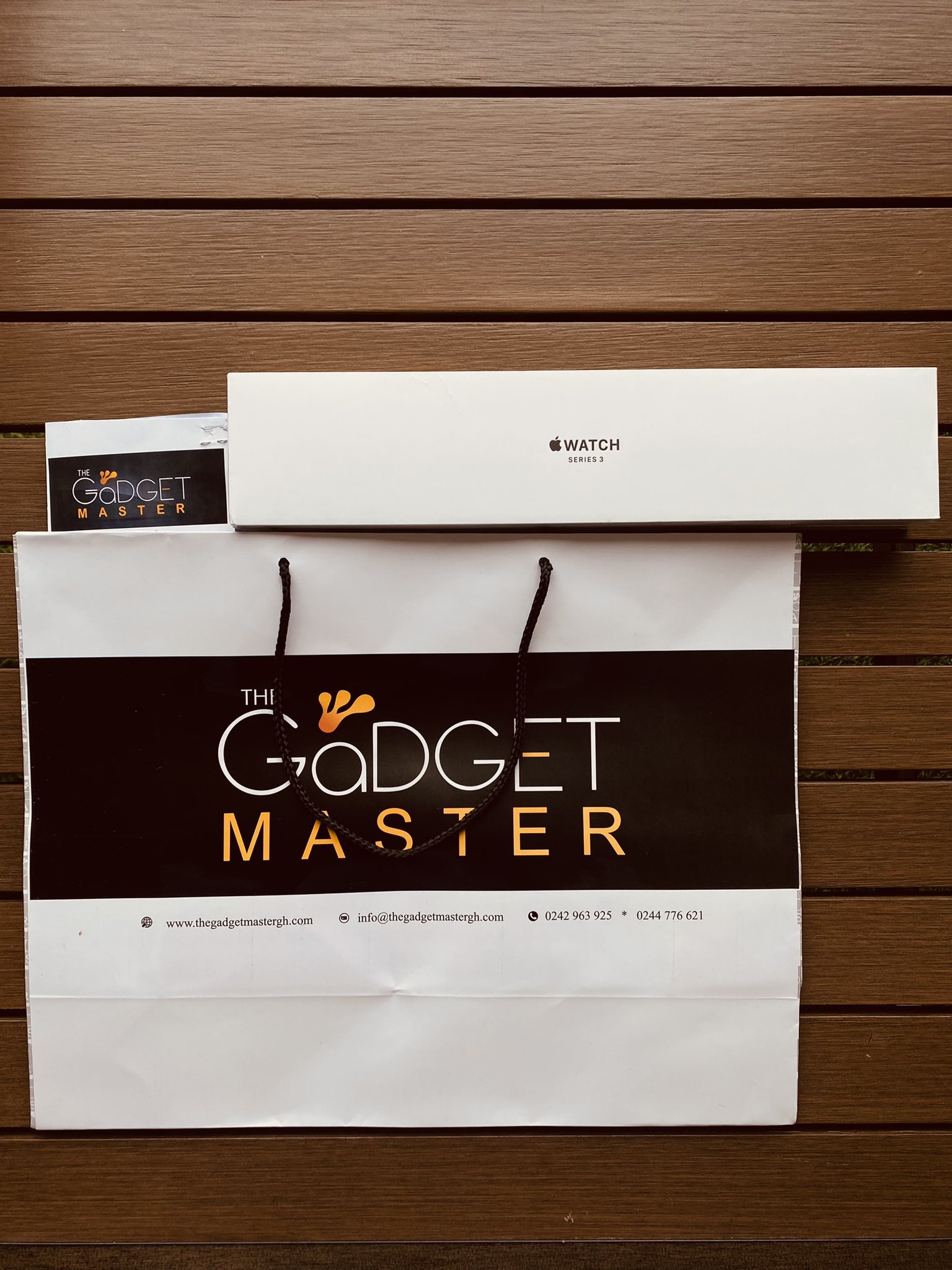 The Gadget Master on Twitter: "Delivery: Apple Watch series 3 38mm gps only, white color ...