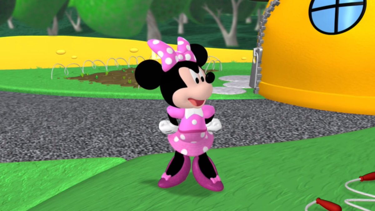 Minnie Mouse Angry