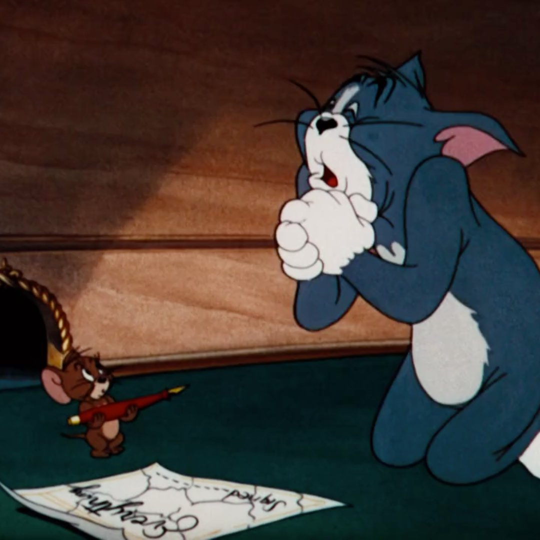 Tom Cat Begging Gif