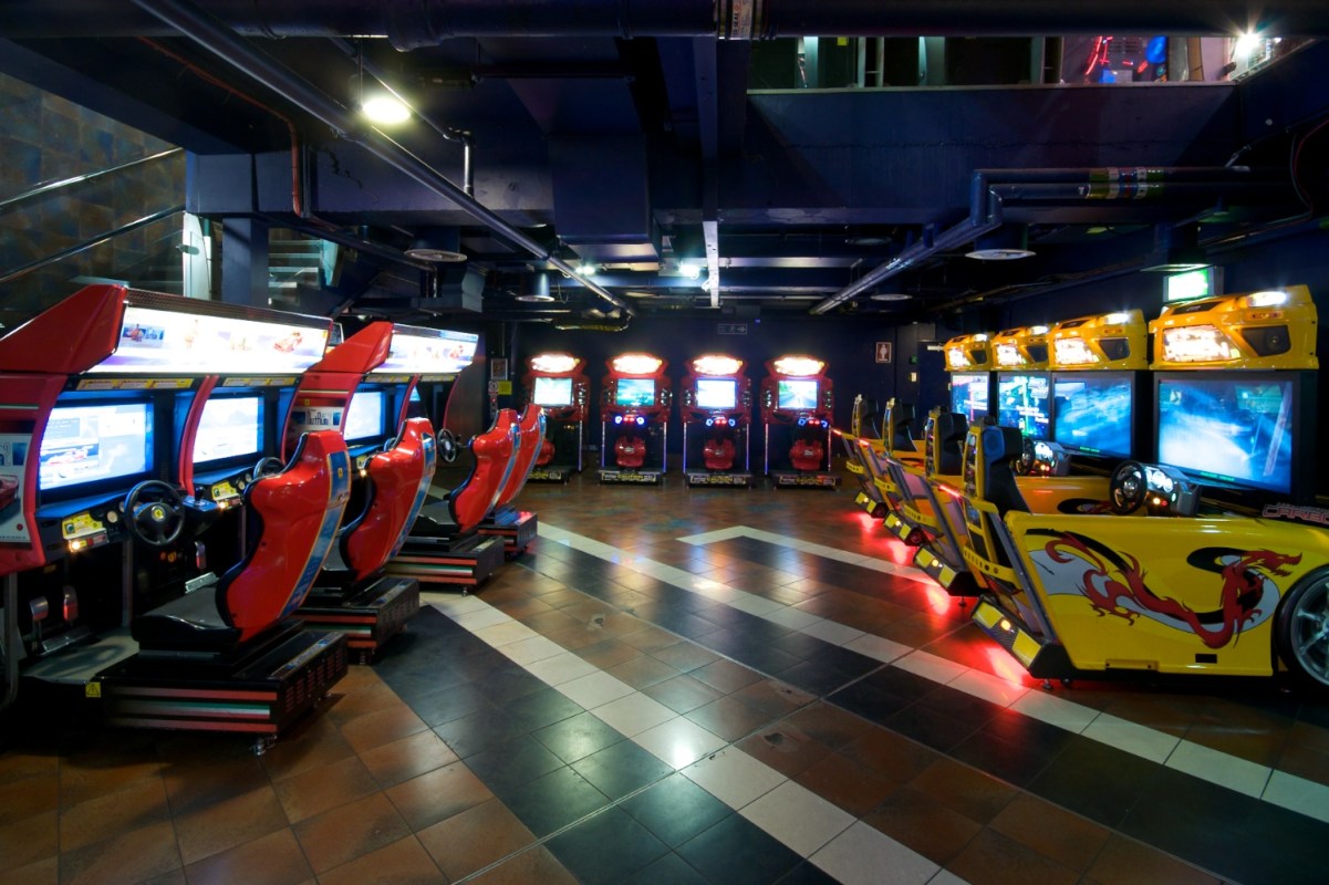 Namco Funscape First Look Inside Namco Funscape