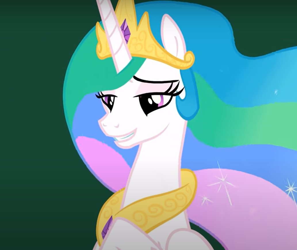 Princess Celestia Happy