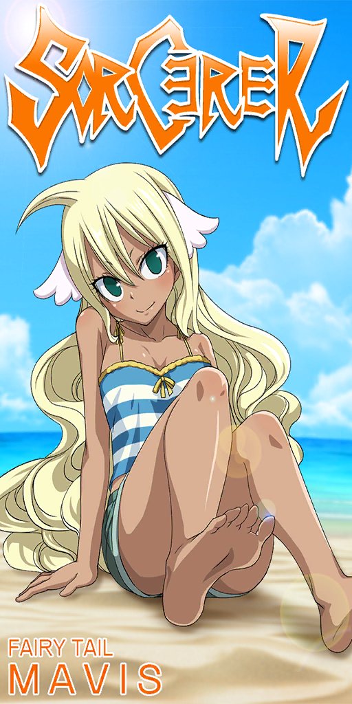 Fairy Tail: Goku Mahou Ranbu - 【Fan Account】 on Twitter: "-【Tanned Queen】 Mavis -【Summer Script ...