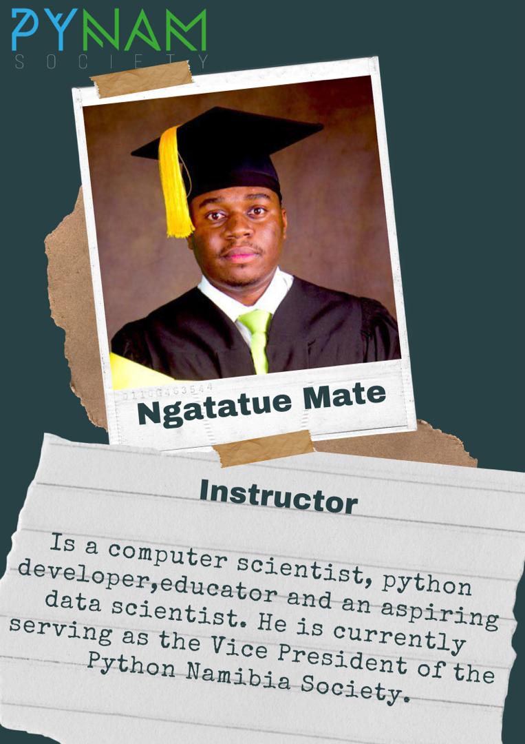 Python Namibia on Twitter: "As we continue with our second week of training, we are joined by ...