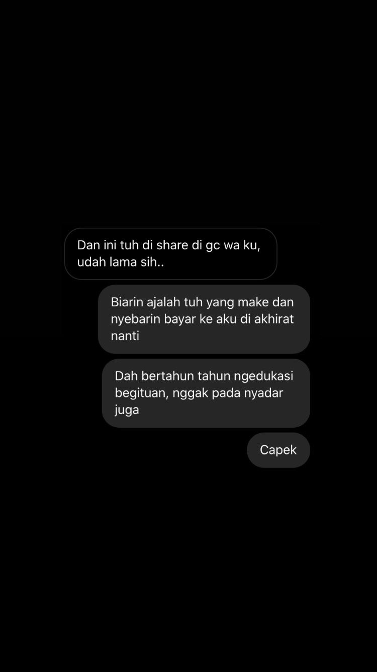 Boy Candra on Twitter: "Capek. Doain aja aku kaya raya di bidang yang lain. Aku udah bosan ...
